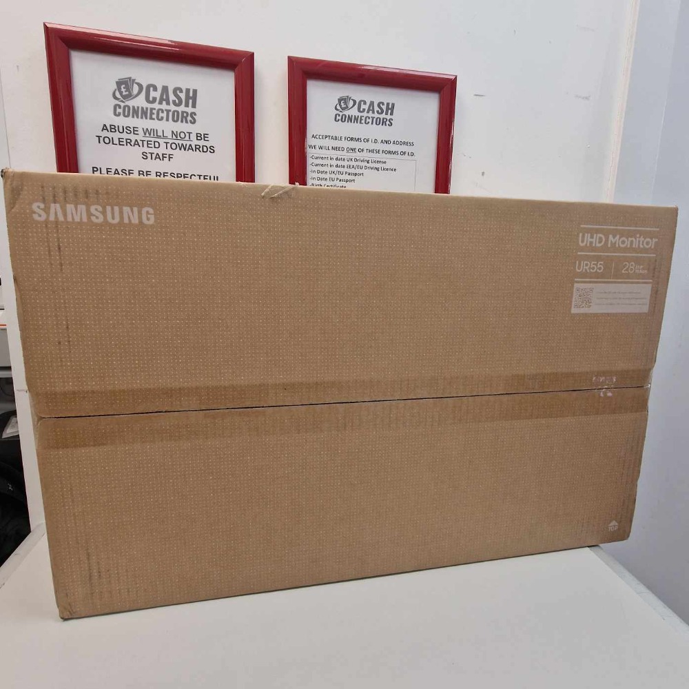 Samsung Samsung U28R550UQP 28 in 4K Ultra HD LED Monitor - Black - Own4Less